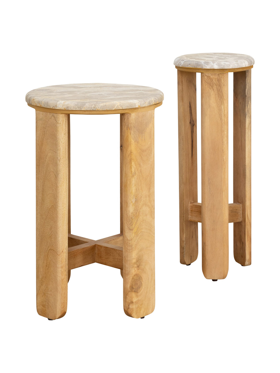 Briza Side Table - #e3b576 Latte / Small - Hertex Haus