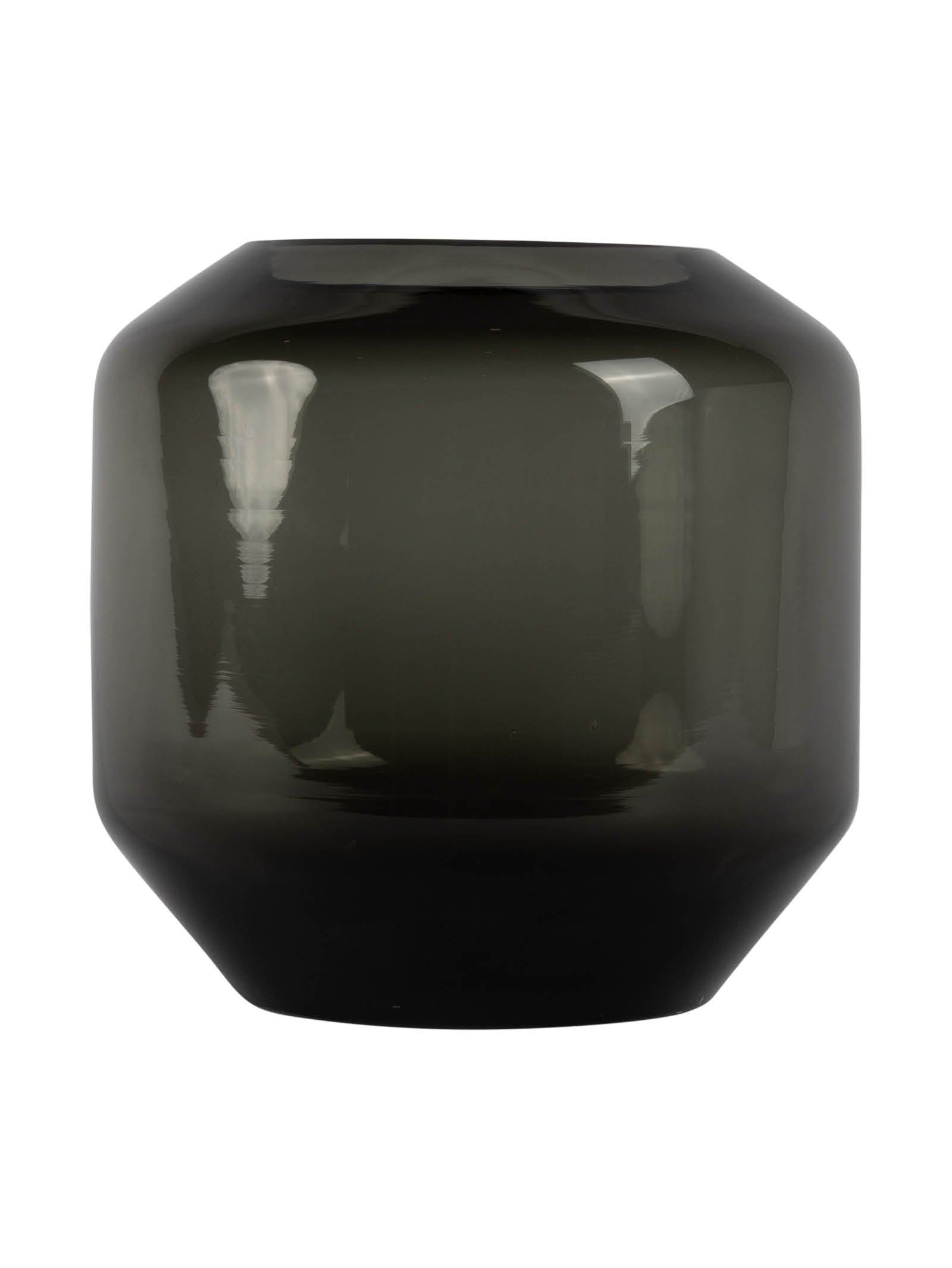 Isabeau Glass Vase in Obsidian - Hertex Haus Online - Hertex Haus Online