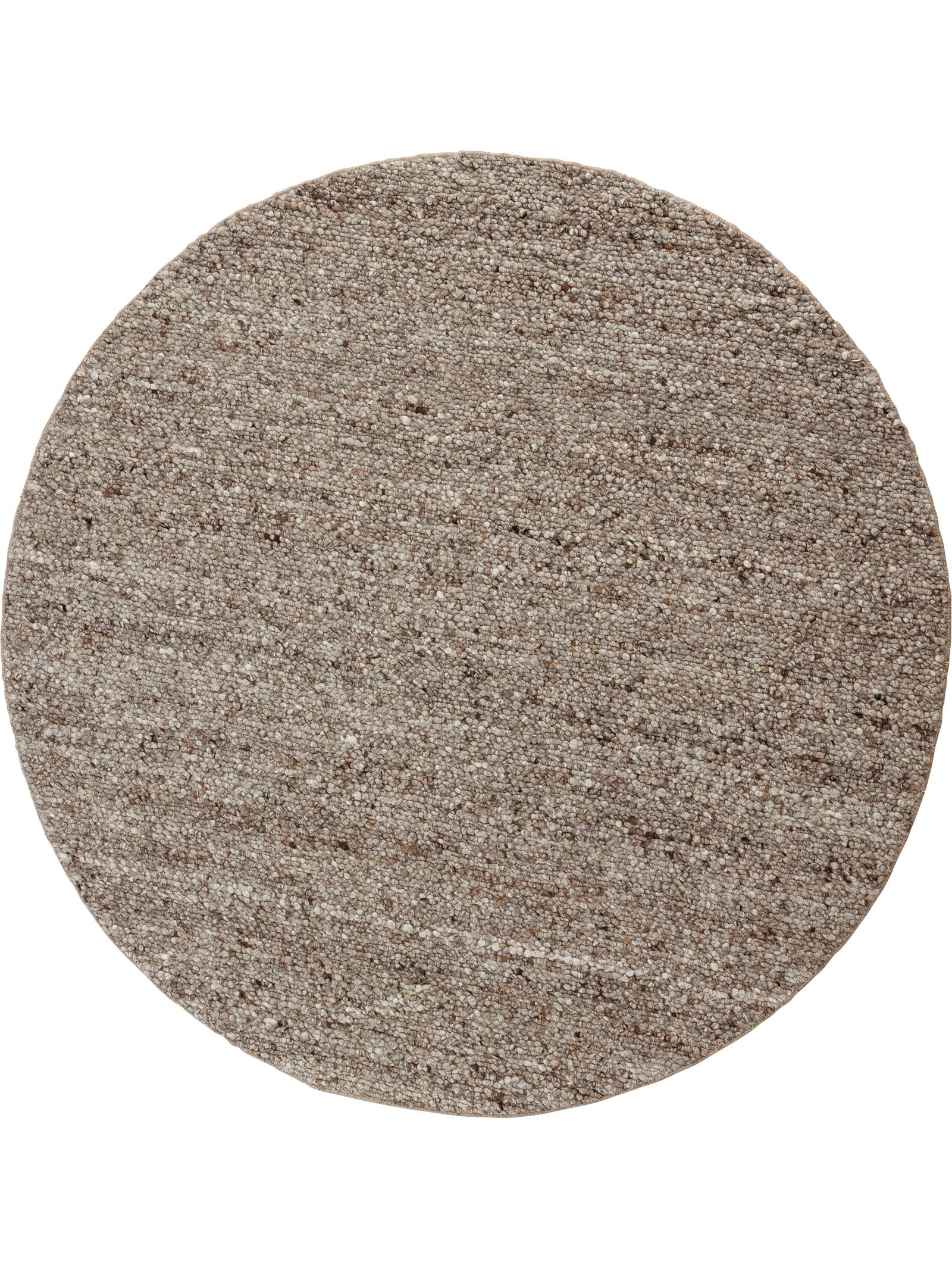 Stonecraft Round Rug in Warm Bagel - Hertex Haus - Hertex Haus