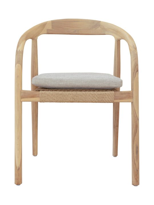 Tulum Teak Dining Chair in Natura - Hertex Haus - Hertex Haus