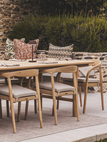 Tulum Teak Dining Chair in Natura - Hertex Haus - Hertex Haus