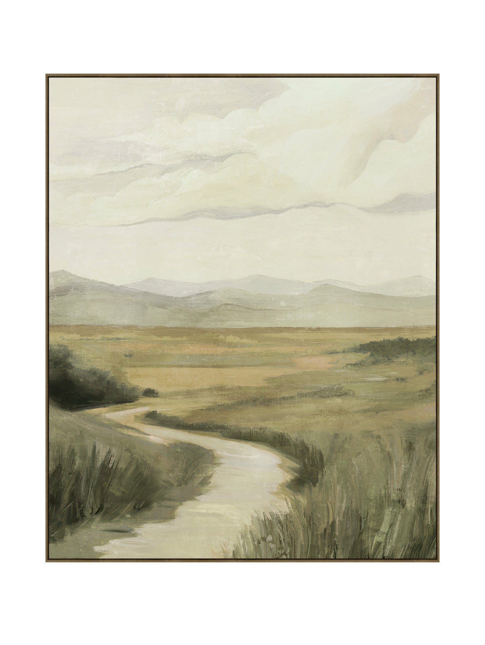 Wandering Trail Wall Art in Meadow - Hertex Haus - Hertex Haus