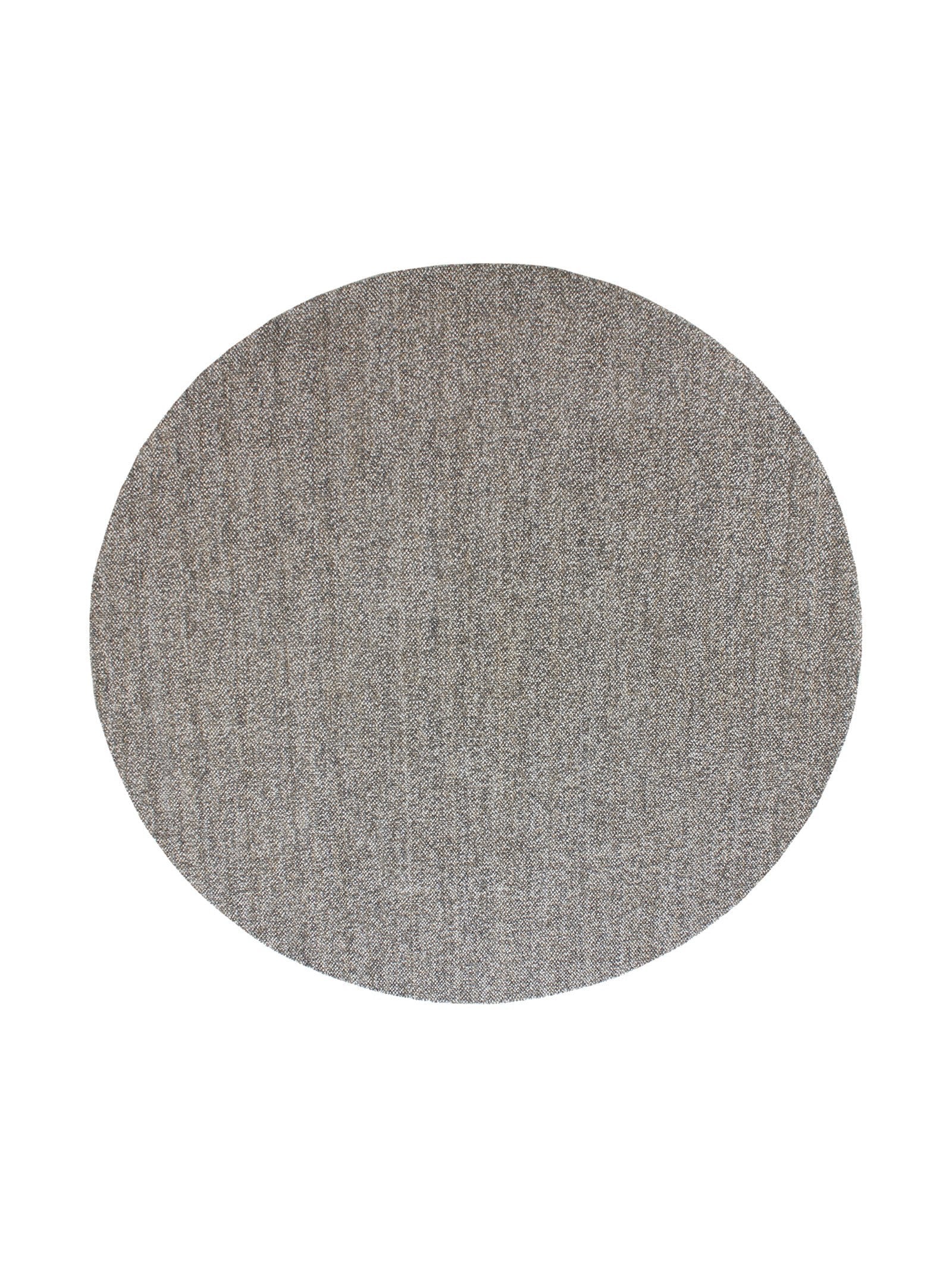 Cobbles Round Rug in Gravel - Hertex Haus Online - Hertex Haus